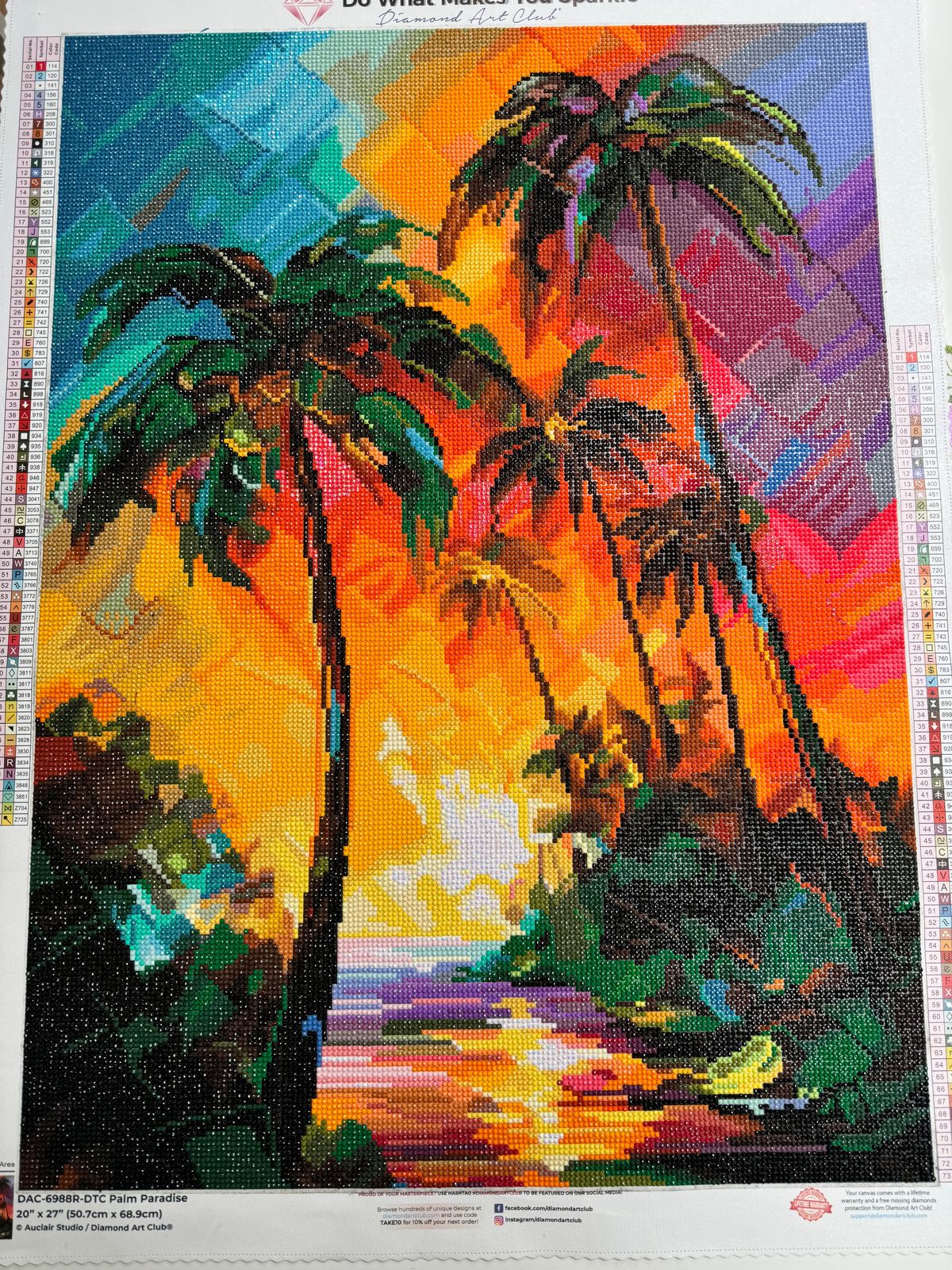 Palm Paradise – Diamond Art Club
