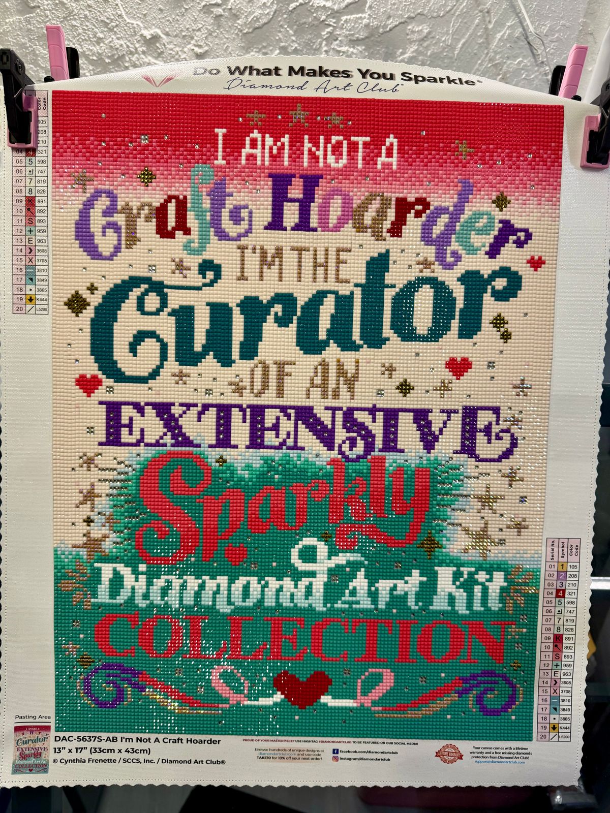 I'm Not A Craft Hoarder – Diamond Art Club