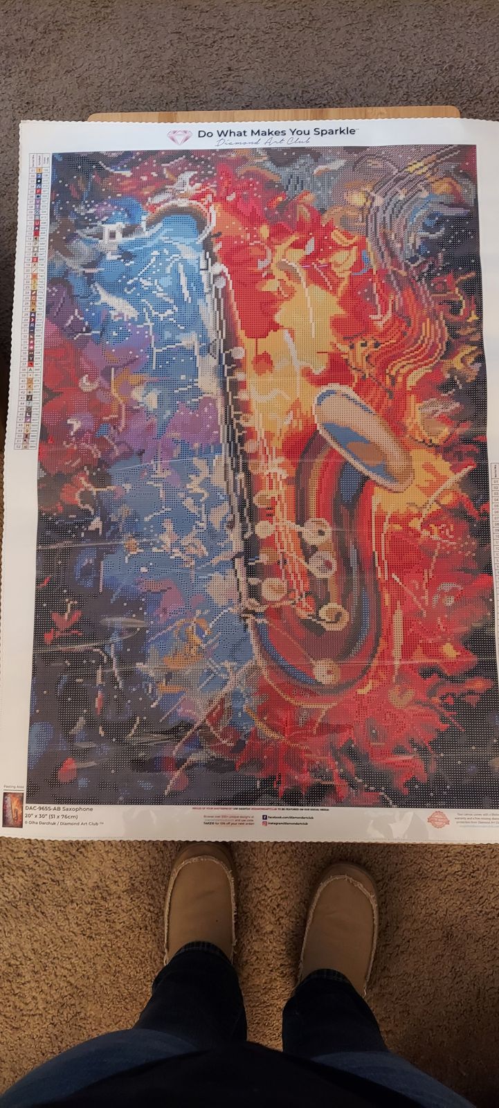 Saxophone – Diamond Art Club