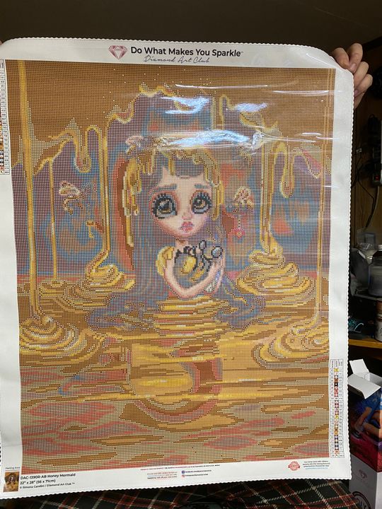 Honey Mermaid – Diamond Art Club