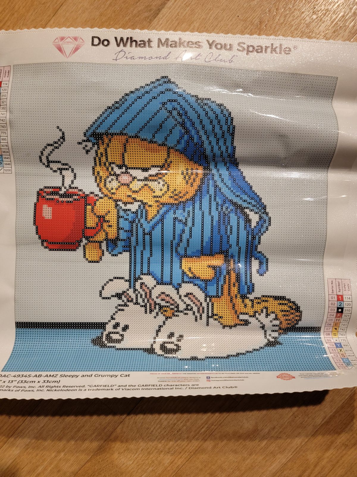 Sleepy and Grumpy Cat – Diamond Art Club