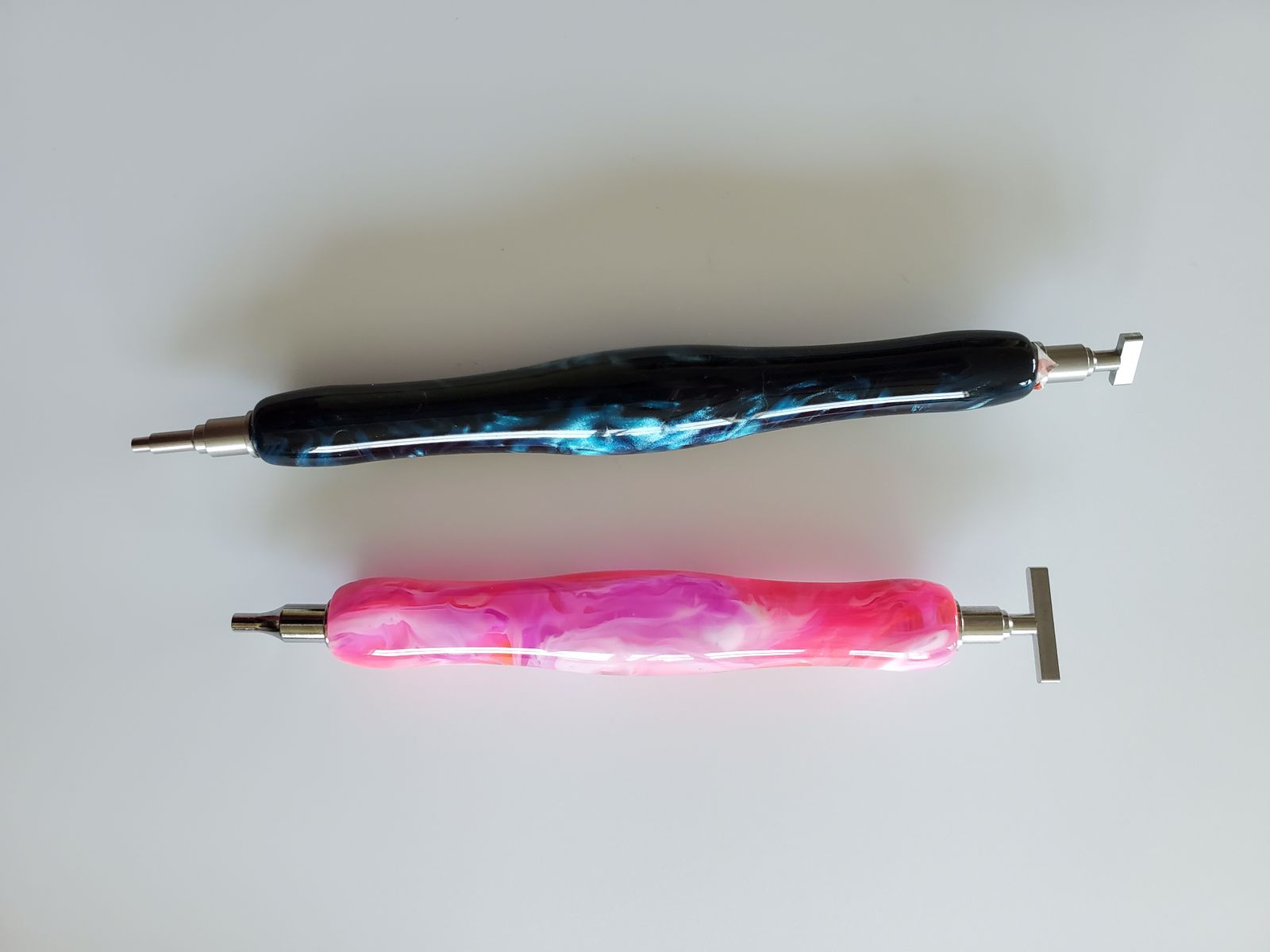 Twist-On Dual-Threaded Premium Drill Pen – Blooming Rosette Swirl ...