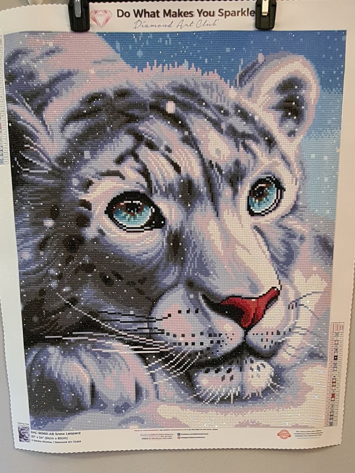 Snow Leopard – Diamond Art Club