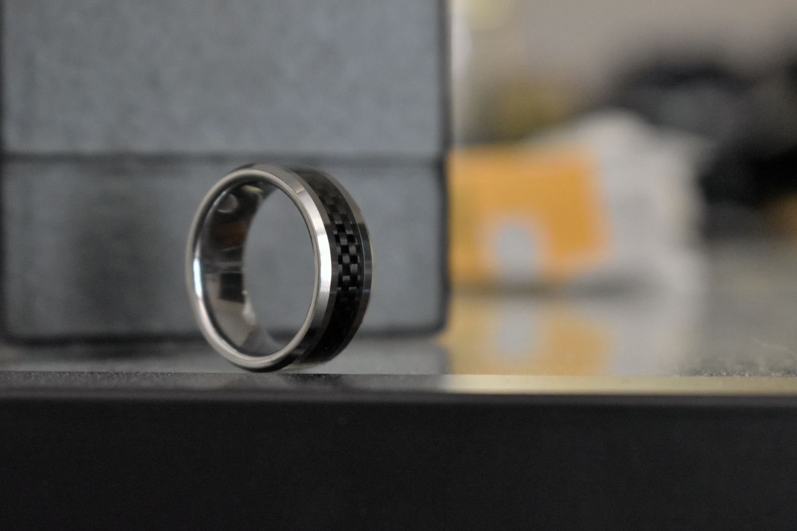 The Overlord - Tungsten Carbon Fiber Ring | Manly Bands