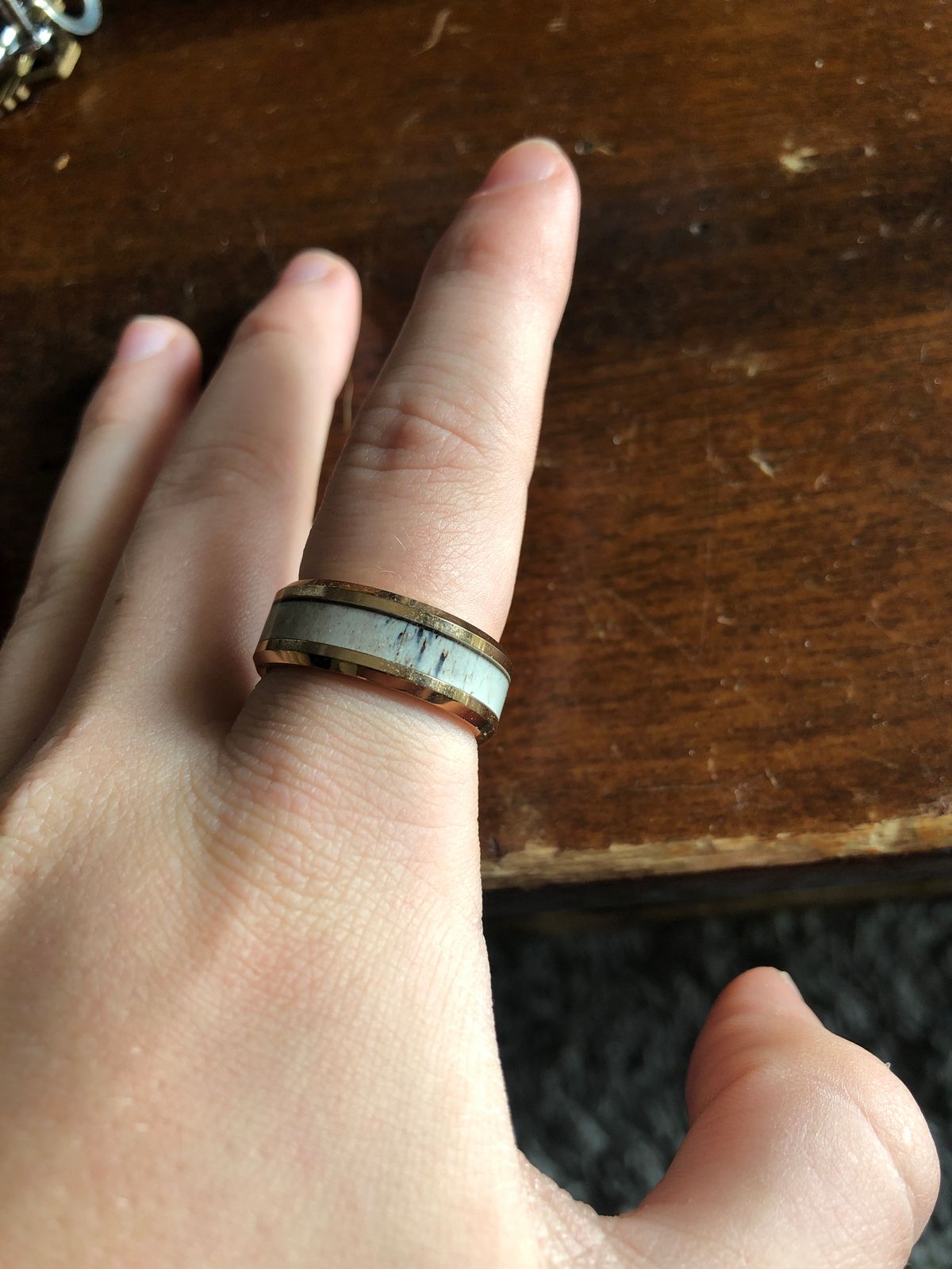 The Robin Ring - Men's Black Silicone Wedding Bands - Manly Bands