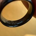 The Genius - Satin Black Zirconium Men's Wedding Ring Band - Manly Bands