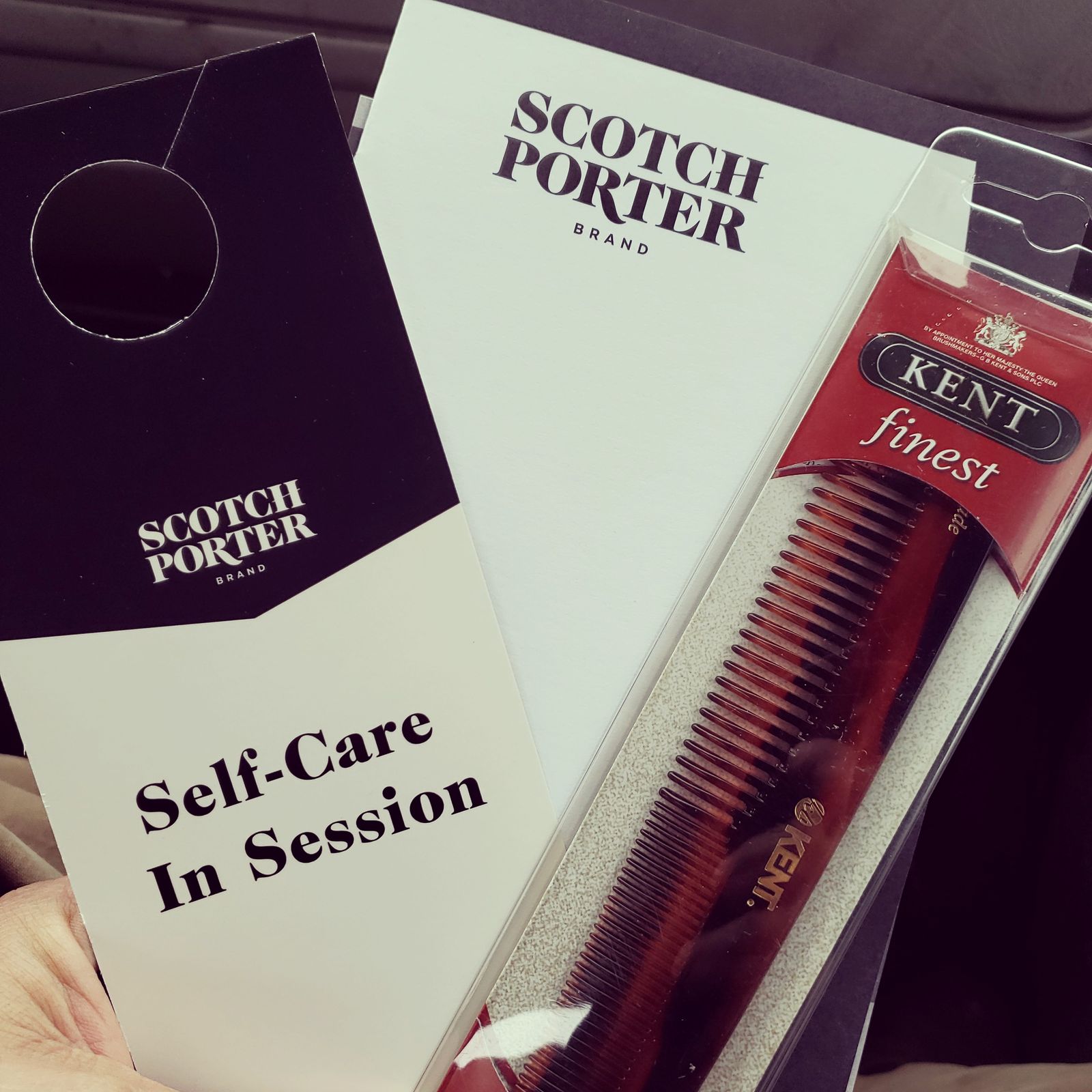 Kent Large Beard Comb | Scotch Porter
