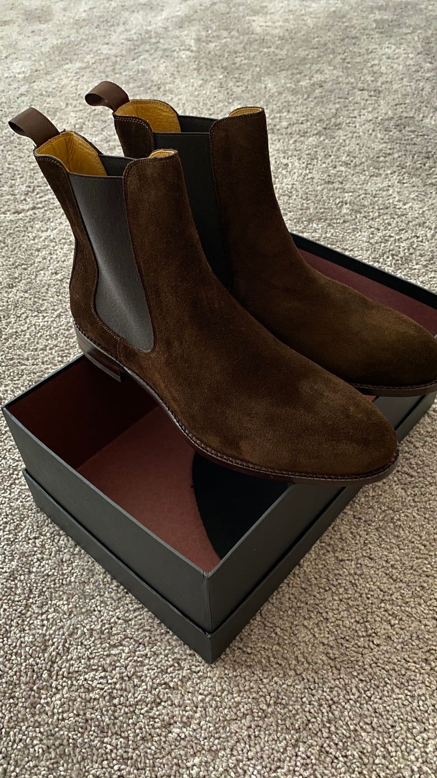 Bolton Chelsea Boots - Suede – Beckett Simonon