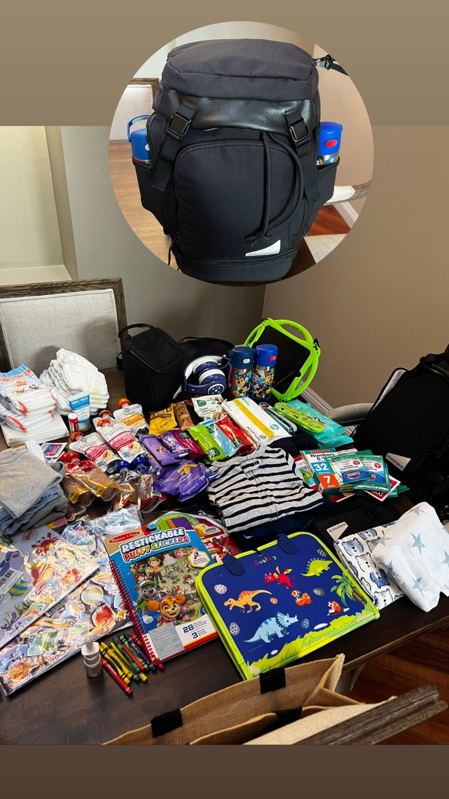 The Getaway Bag by No Reception Club | Best Travel Diaper Bag