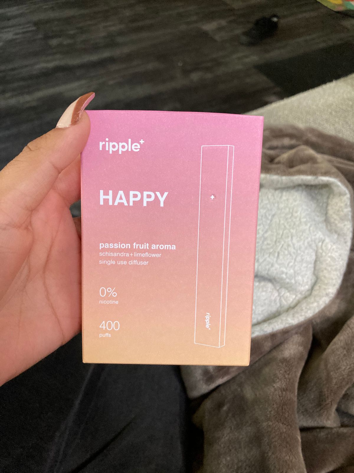 ripple+ | HAPPY Pods - zero nicotine passion fruit puffs
