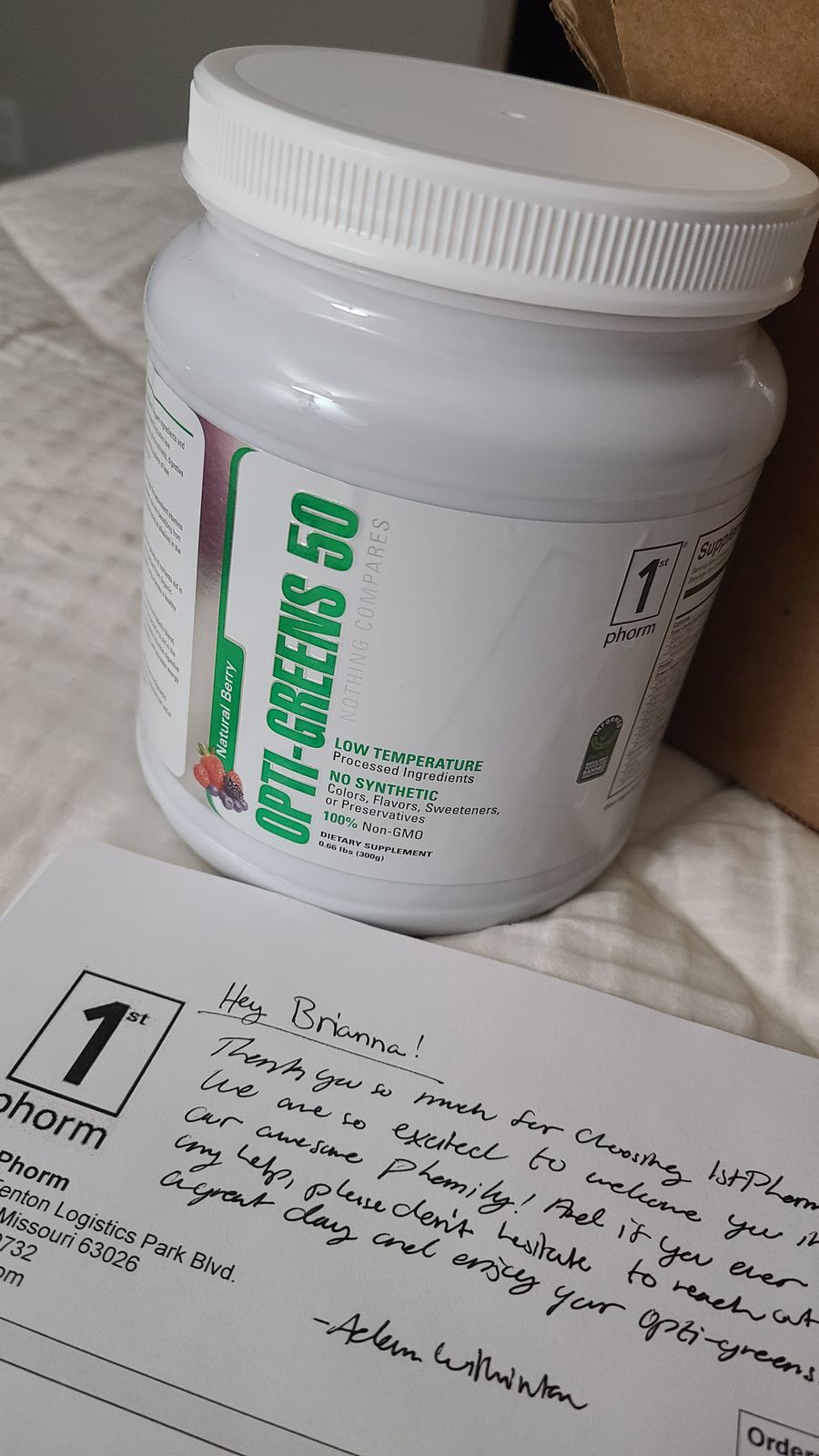 Opti-Greens 50 - Green Superfood Powder | 1st Phorm