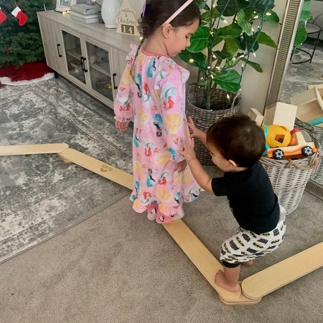 Mini Acrobat | Balance Beam by Piccalio® - Smart Wooden Play