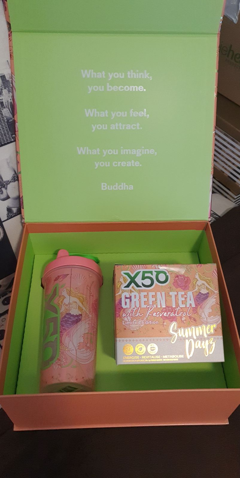 Assorted Green Tea X50, Antioxidant Meta-Booster. W/ Vitamin C – X50 ...