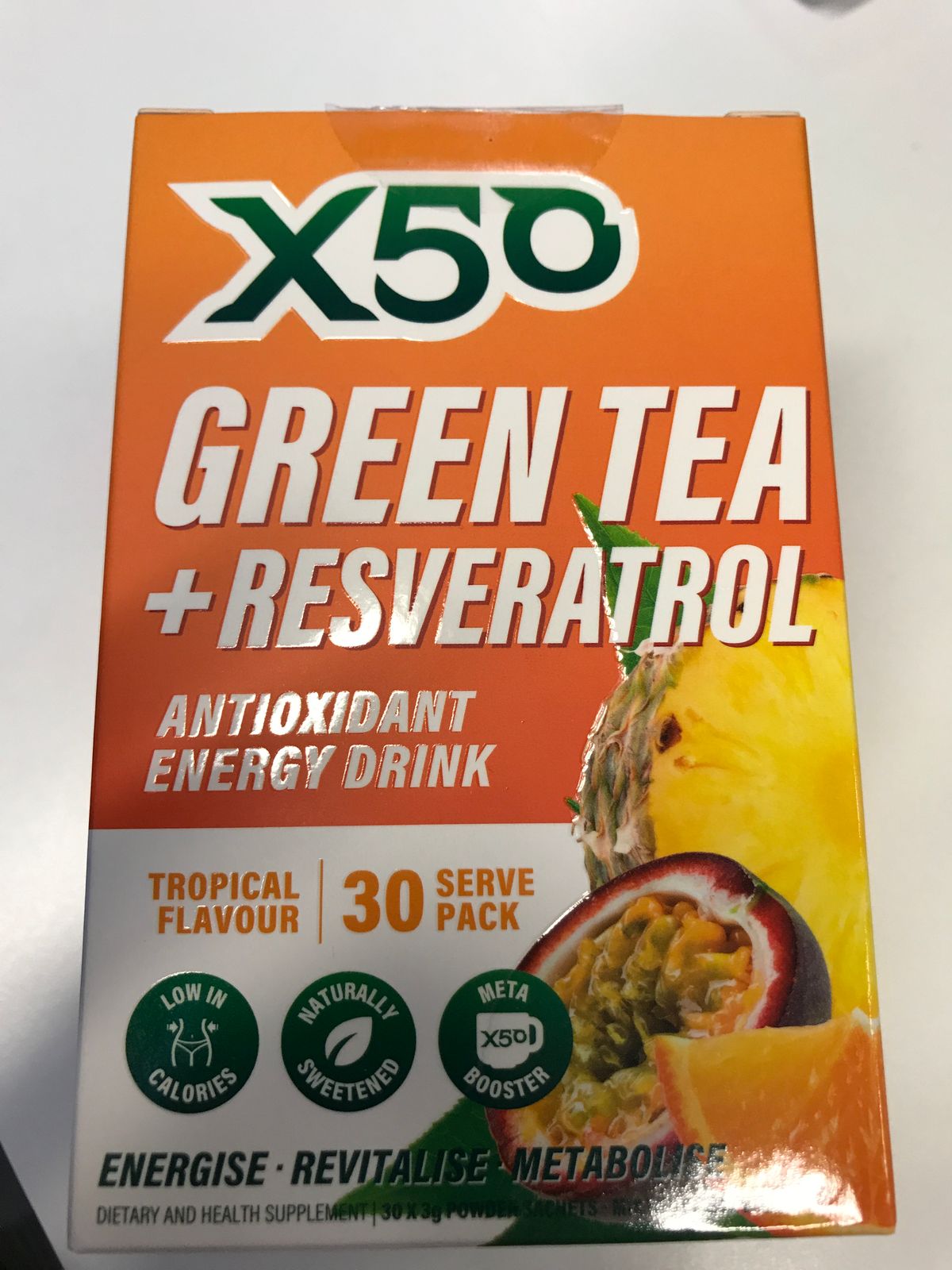 Tropical Green Tea X50 – X50 Lifestyle Australia
