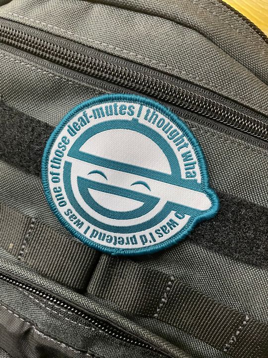 Laughing Man Patch – KommandoStore