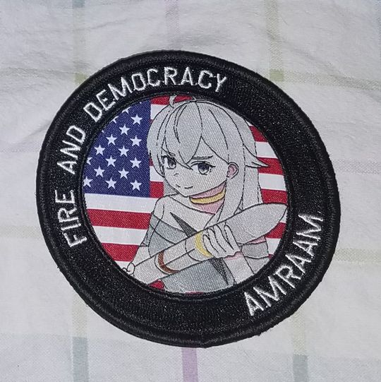 AIM-120 AMRAAM Atamonica Patch – KommandoStore