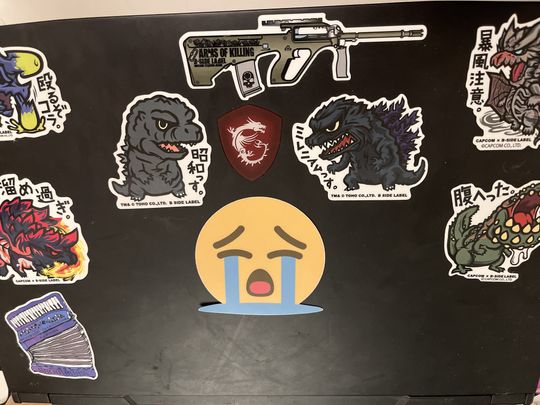 Sob Emoji Sticker – KommandoStore