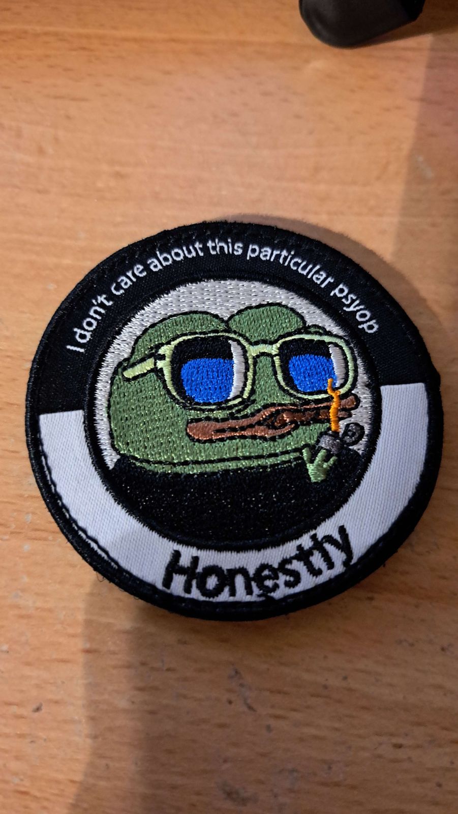 I Don't Care About This Psyop Patch – KommandoStore