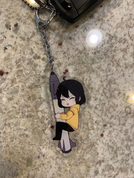 Aim-9 Sidewinder Atamonica Keychain – KommandoStore