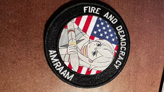 AIM-120 AMRAAM Atamonica Patch – KommandoStore