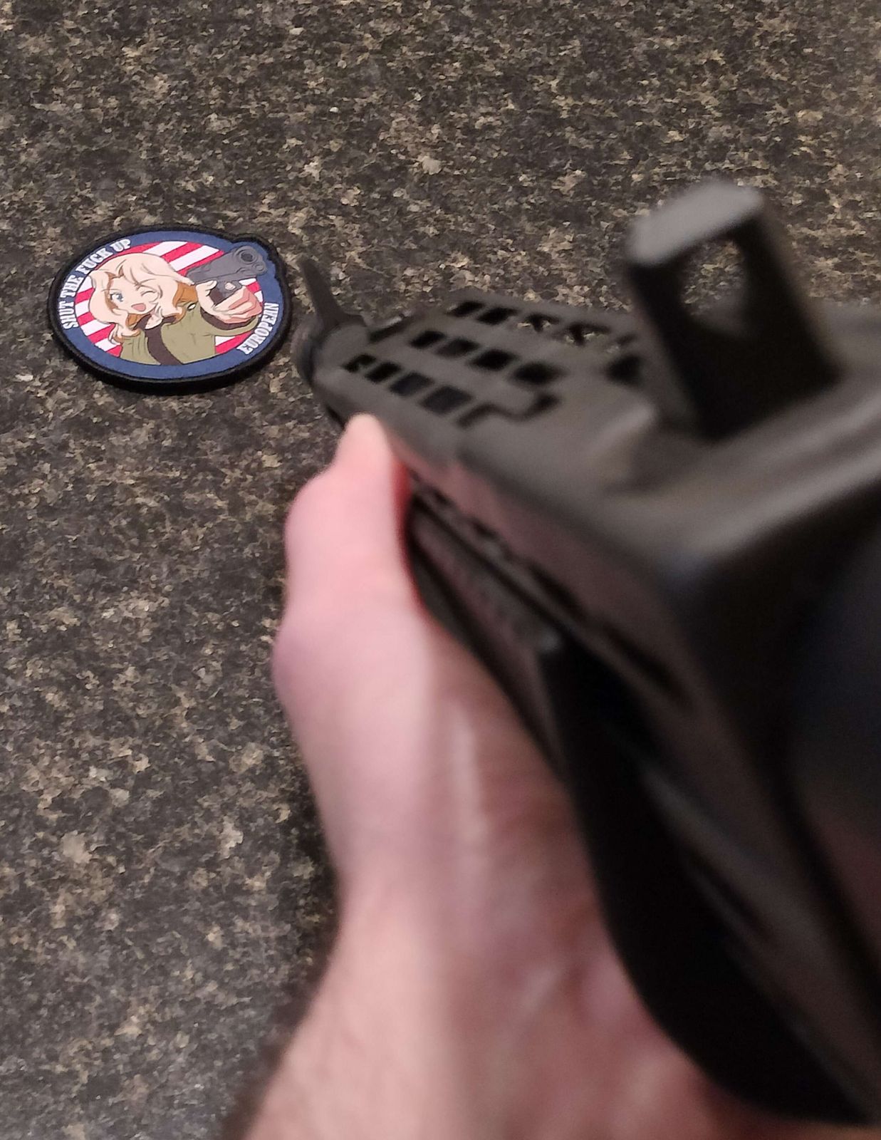 STFU European Embroidered Patch – KommandoStore