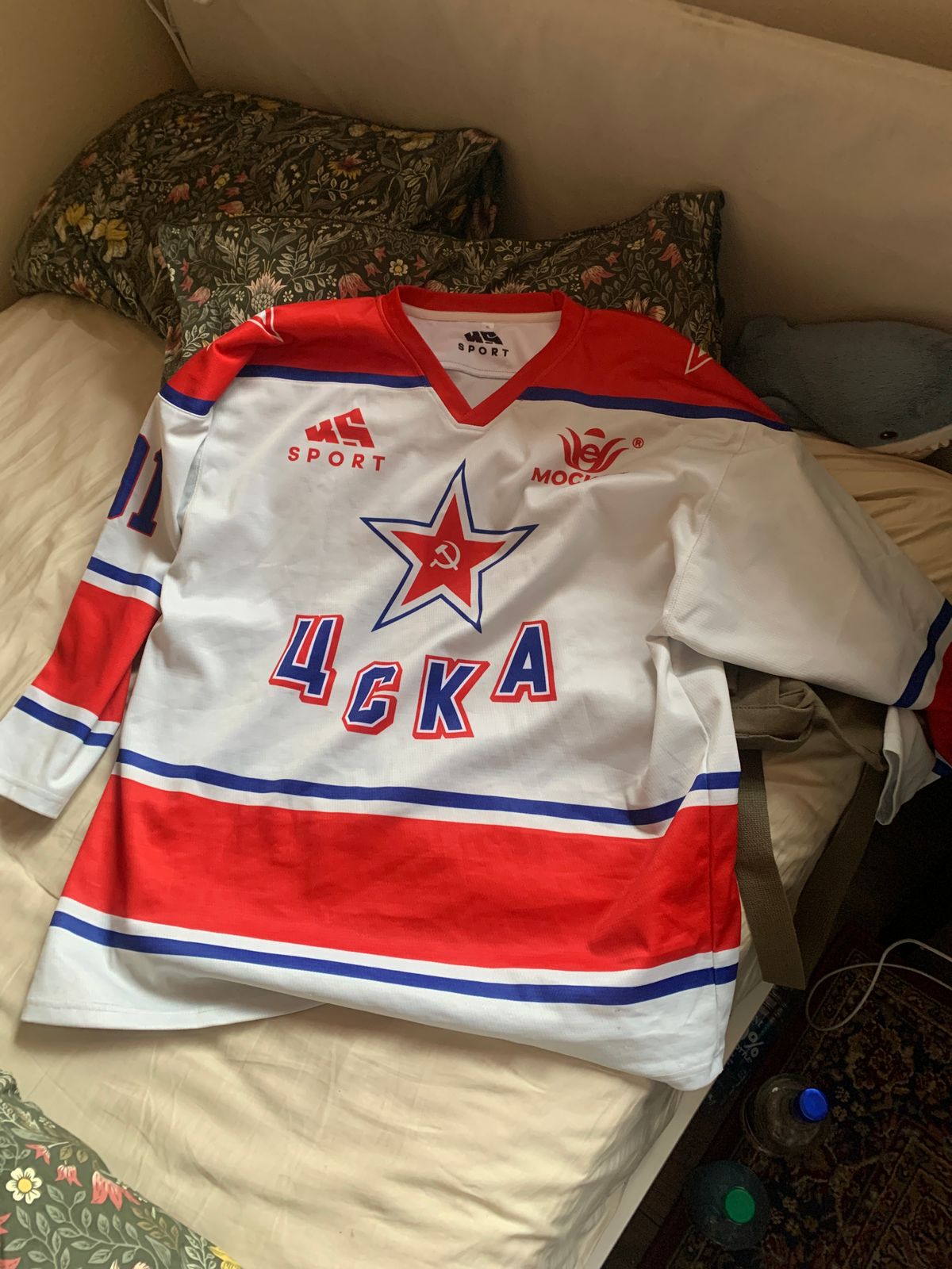 Soviet CSKA 1980s Hockey Jersey – KommandoStore