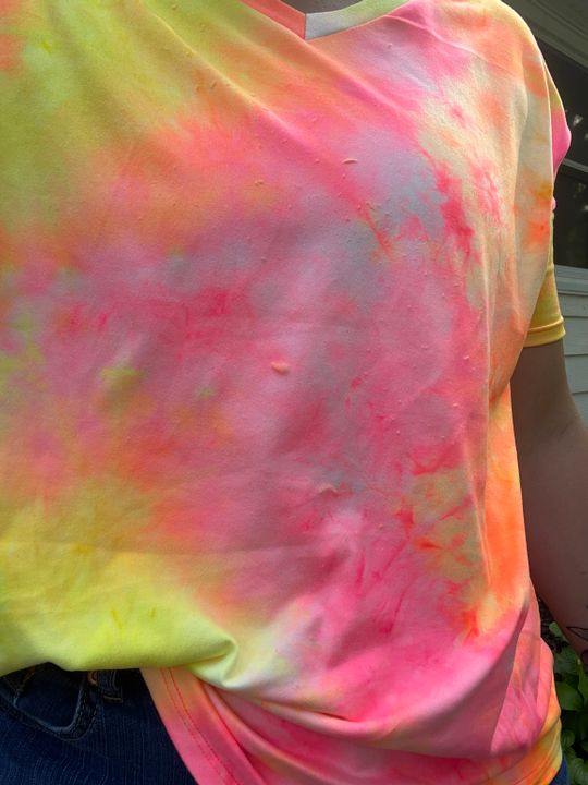 Fun Under The Sun Tie Dye Top- Neon Pink, Yellow, & Orange – The Pulse ...