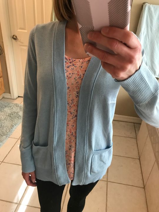 Dance Under The Stars Lightweight Cardigan- Powder Blue – The Pulse ...