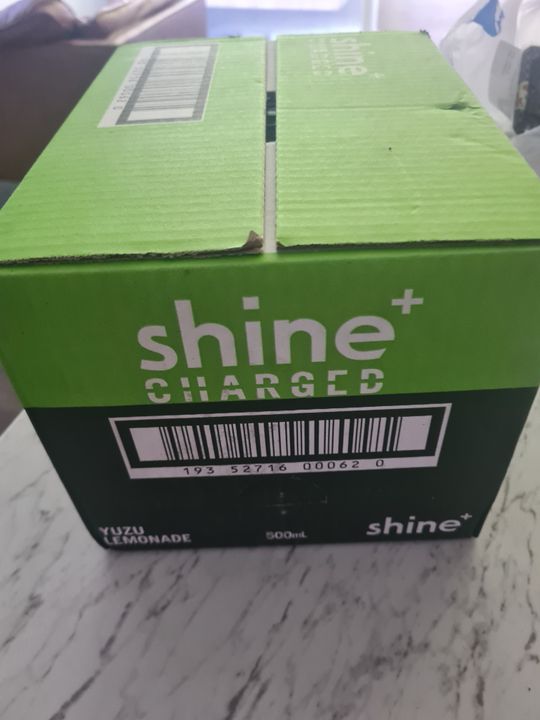 Shine+ Charged Yuzu Lemonade 500ml x 12 – Shine+ Drink