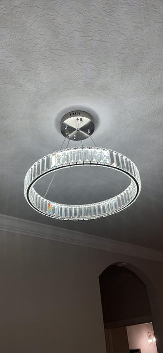 One Ring Crystal Chandelier | Sofary Lighting