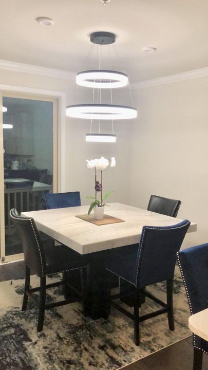 Two Rings & Three Ring Chandelier - Ring Pendant Light | Sofary