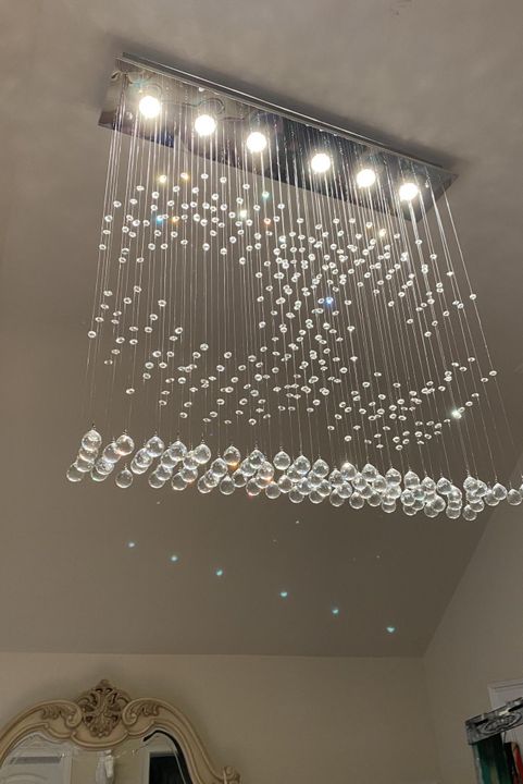 Double C Crystal Chandelier - Customizable - Ceiling Light | Sofary